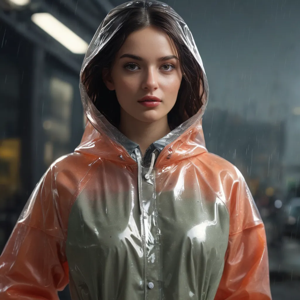 Exploring the Transparent Raincoat: A Fashion Statement