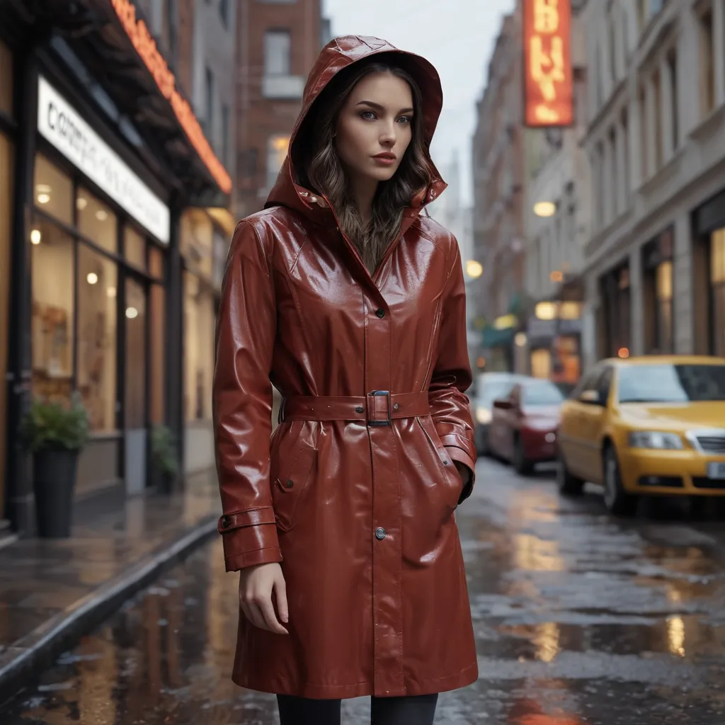 The Role of Gallery Raincoats with Hoods in Modern Fashion